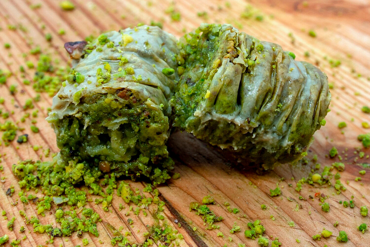 how to make green baklava