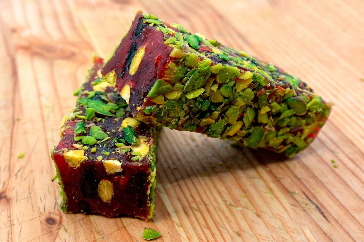 SUJUK W/PISTACHIO AND RAISINS – Palm Sweets