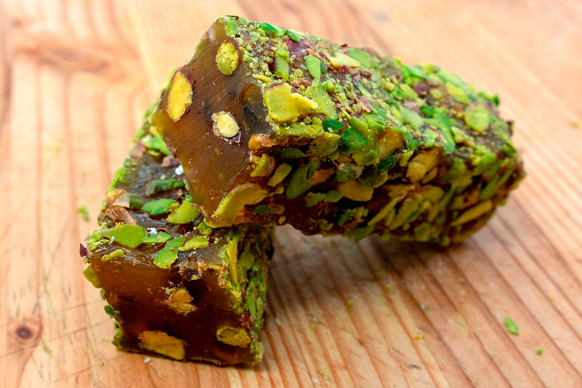 SUJUK PISTACHIO W/HONEY FLAVOR – Palm Sweets